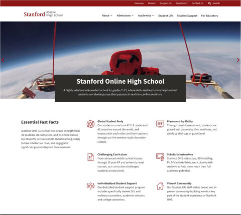 Stanford Online High School | Malone Family Foundation